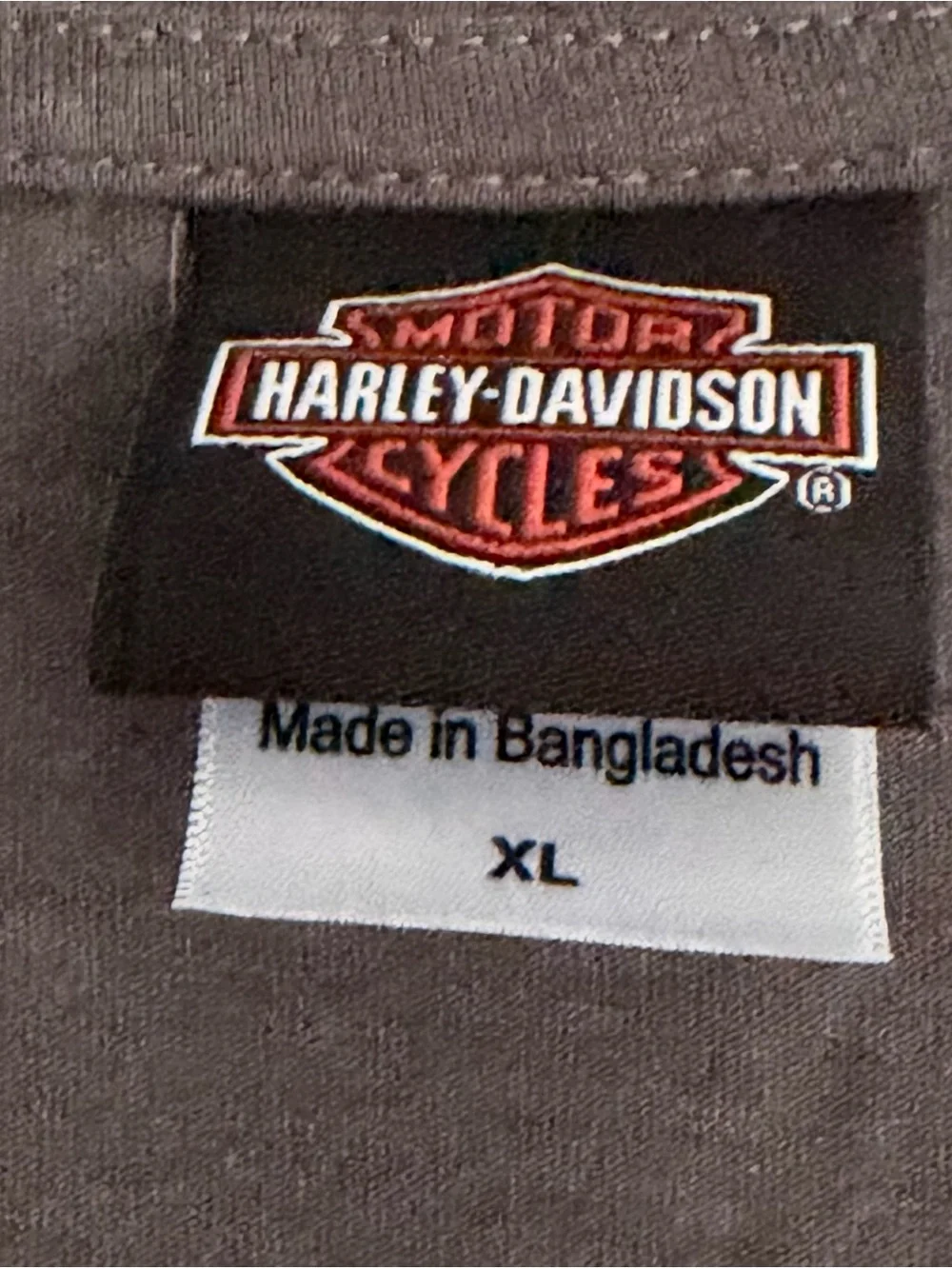 Harley-Davidson | Tops | Harleydavidson Gray Tee With Pink Details And ...